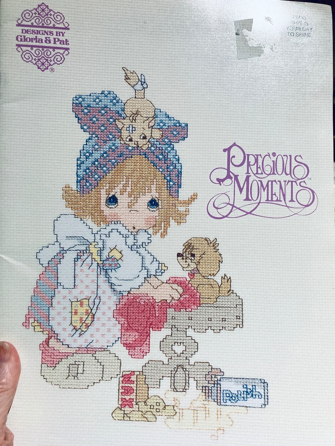 Precious Moments this is Your Day Counted Cross Stitch Pattern Book ...
