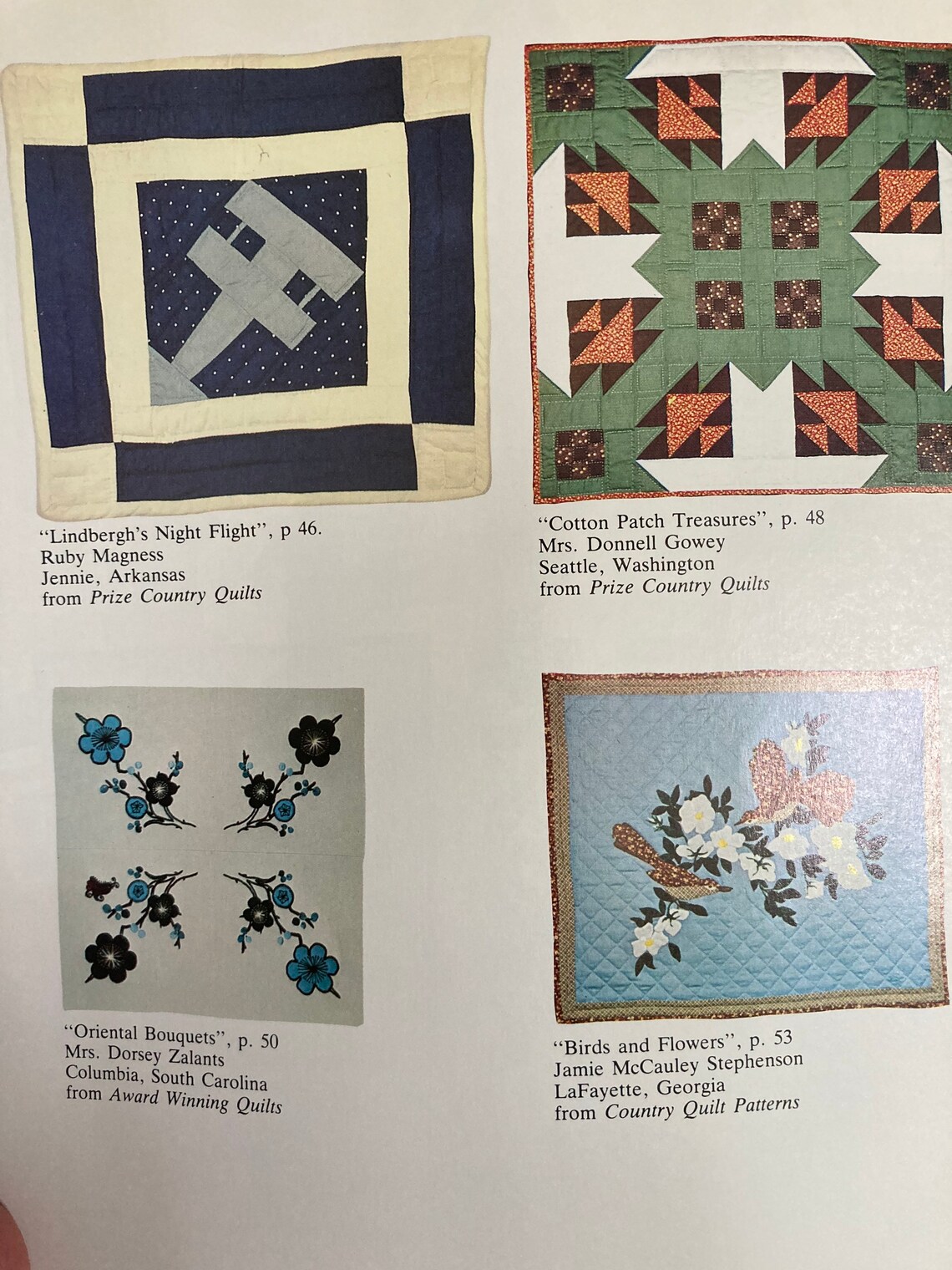 Needlecraft Designs From Our Best Quilts..mary Elizabeth | Etsy