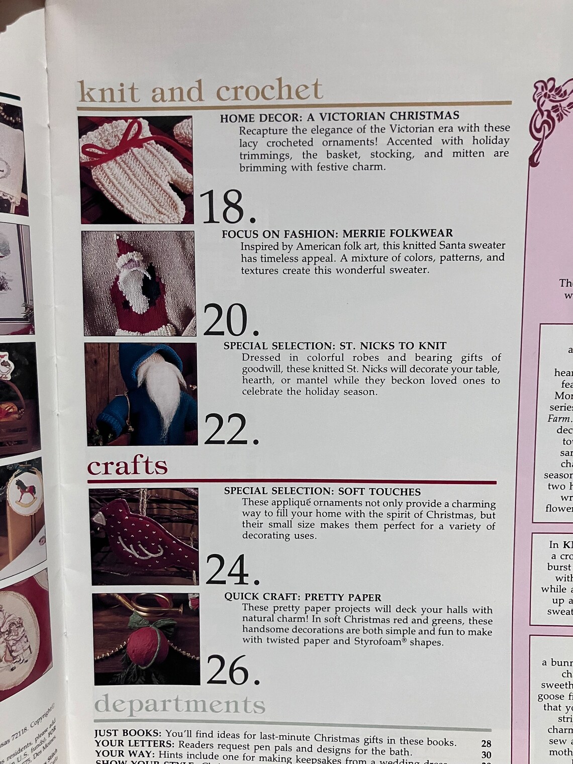 Leisure Arts Magazine …april 1993….easter Ornaments, Hands of Faith ...