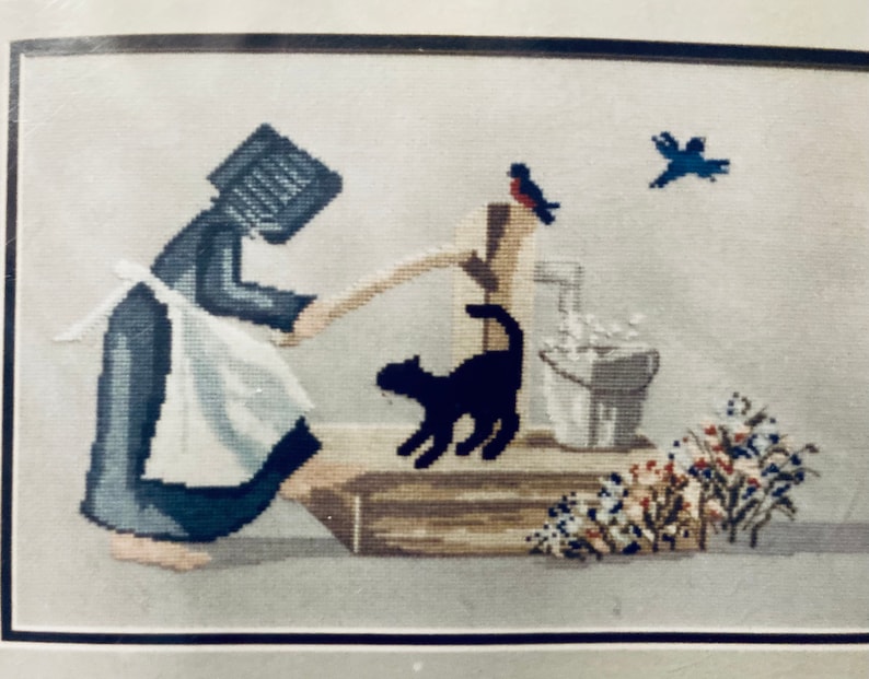 Water for Everybody Counted Cross Stitch Kit..amish Life..diane ...