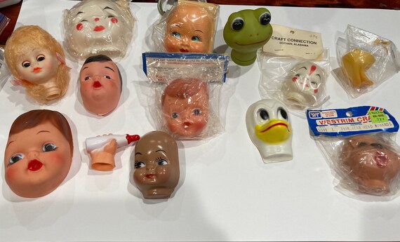 Doll Faces....doll Hands....animal Faces.....toy - Etsy