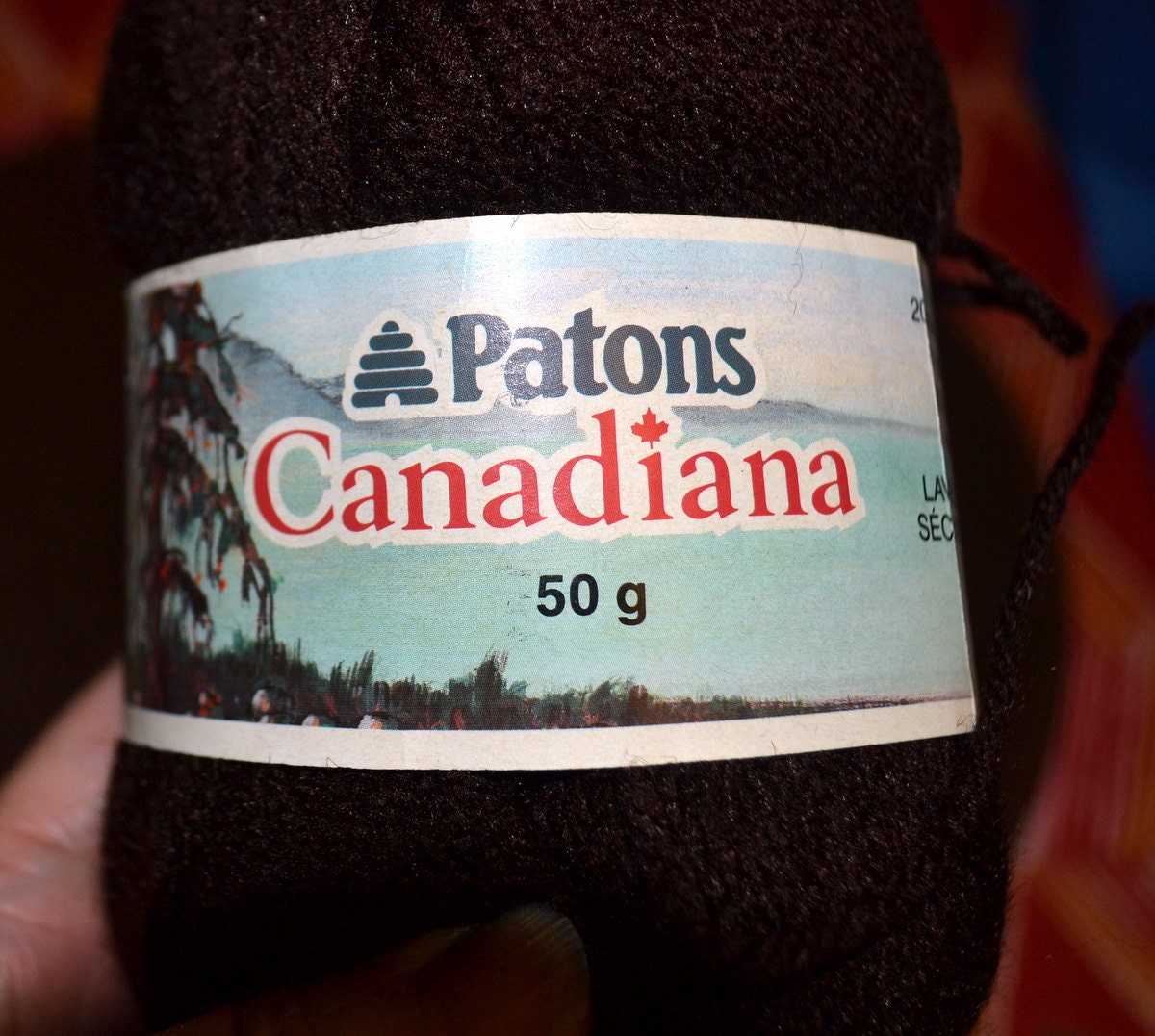 Yarn Patons Canadiana Chocolate Brown - Etsy