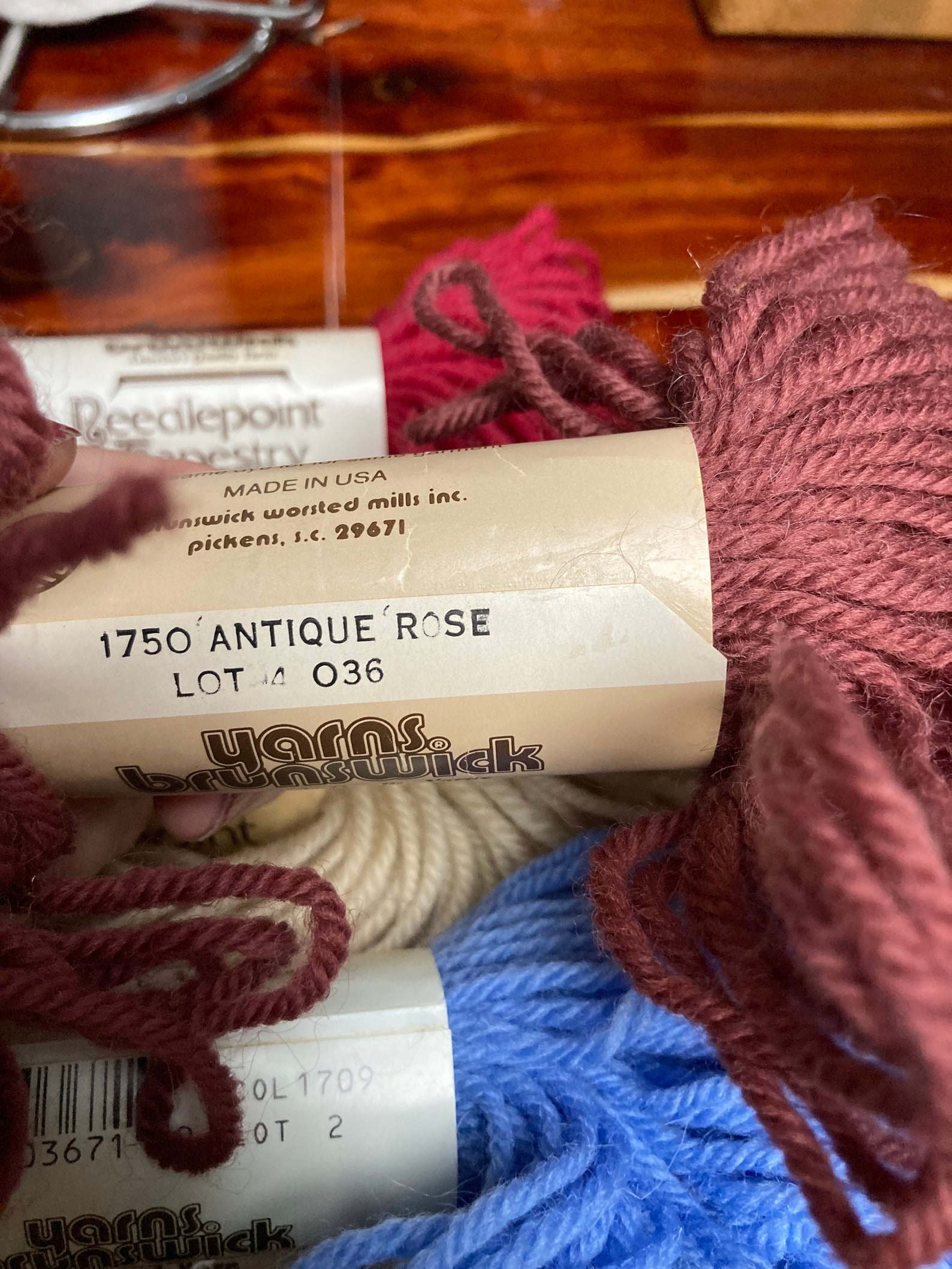 Needlepoint and Tapestry Yarn....brunswick....needlepoint..wool Yarn ...