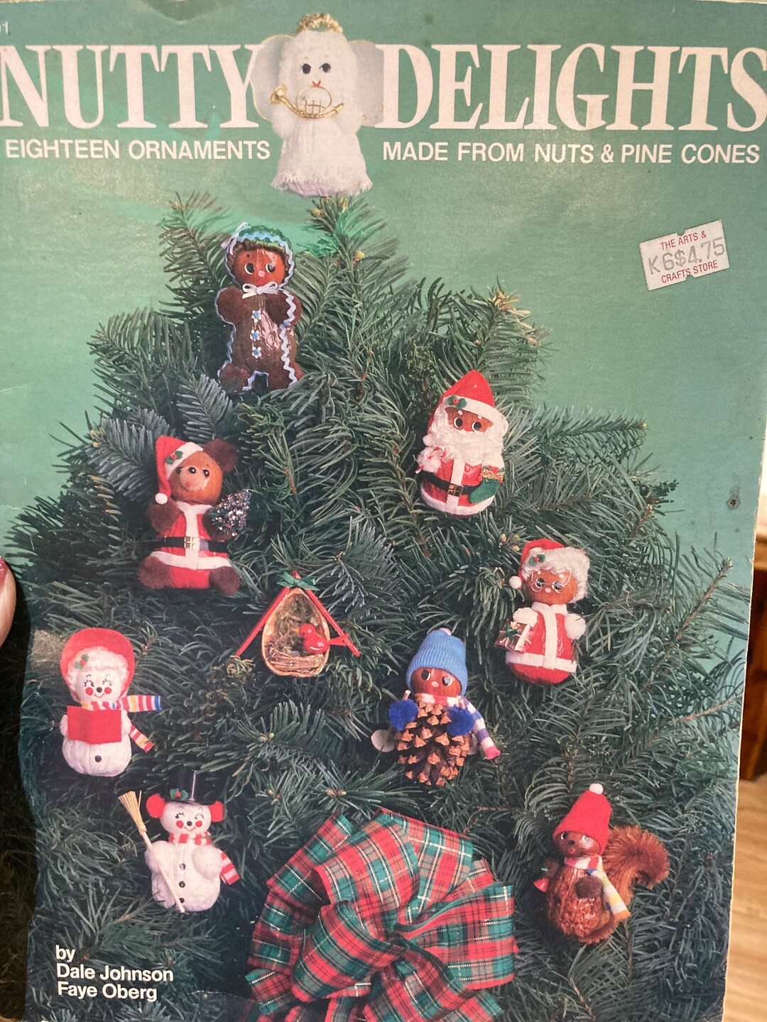 Nutty Designs 18 Ornaments Made From Nuts and Pine Cones by Dale ...