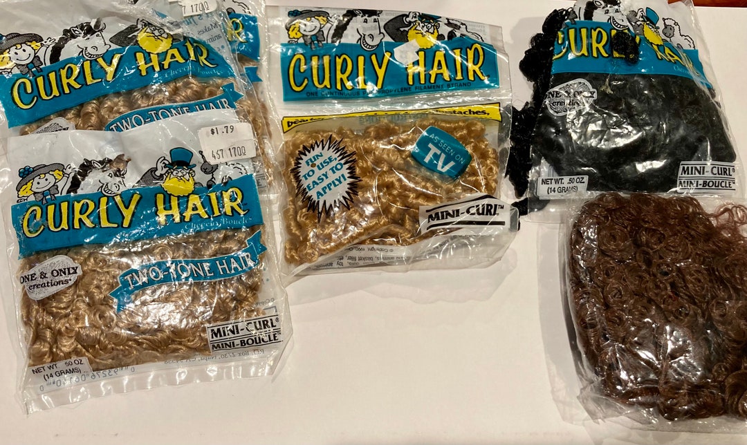 Doll Hair Bundle....de Stash...doll Making Supplies....blonde, Brown ...