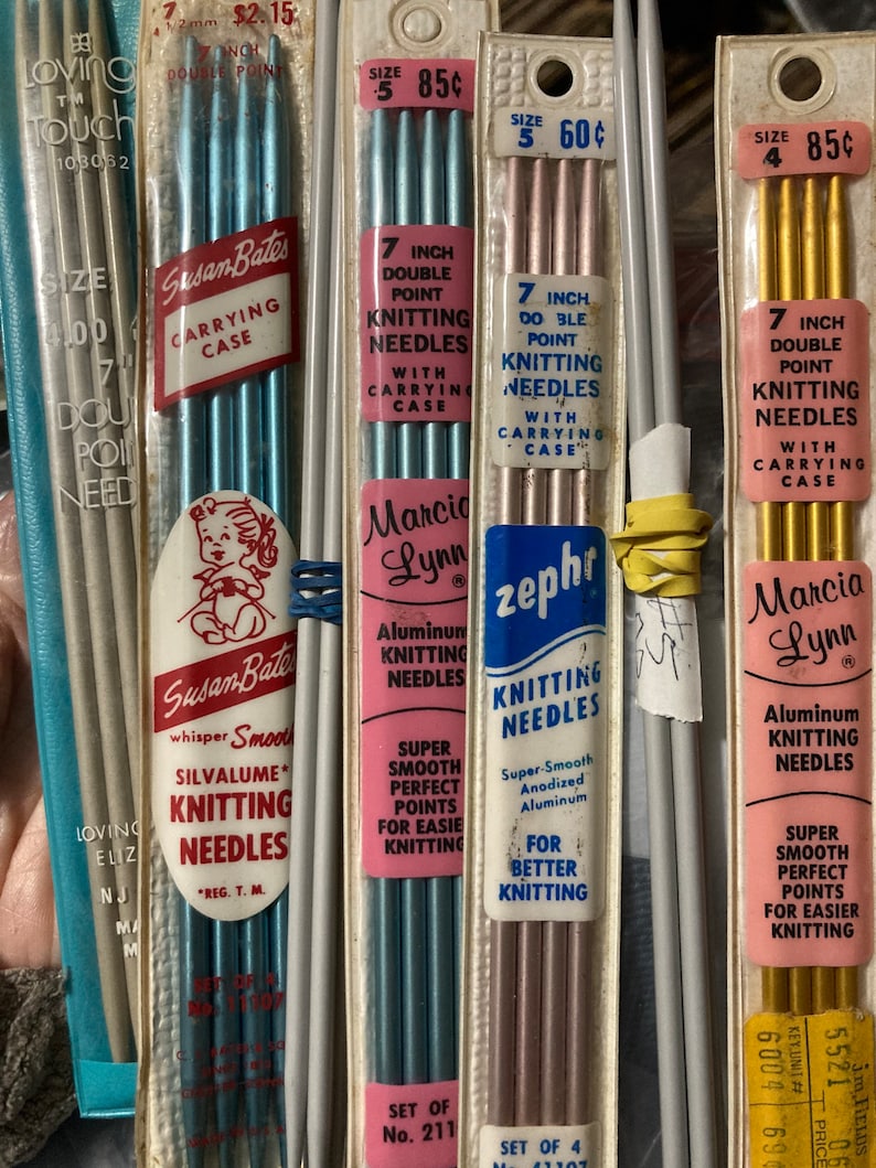 Double Pointed Knitting Needles and Knitting Supplies....choice - Etsy