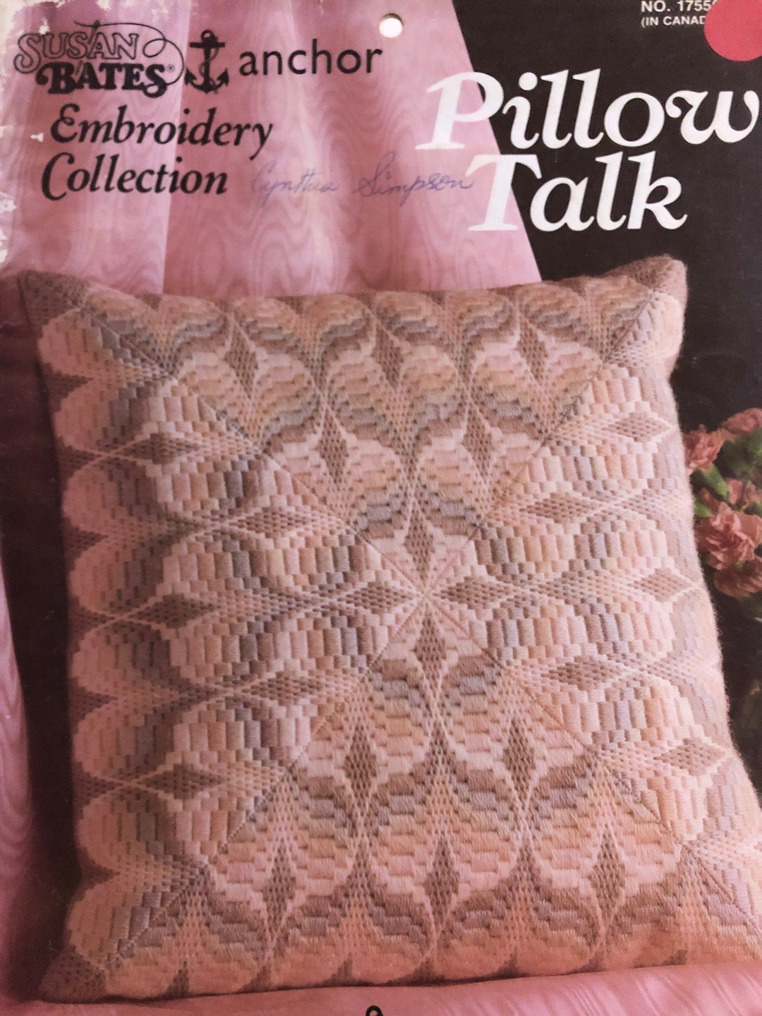 Pillow Talk Susan Bates Embroidery Collection …book 17556....drawn ...