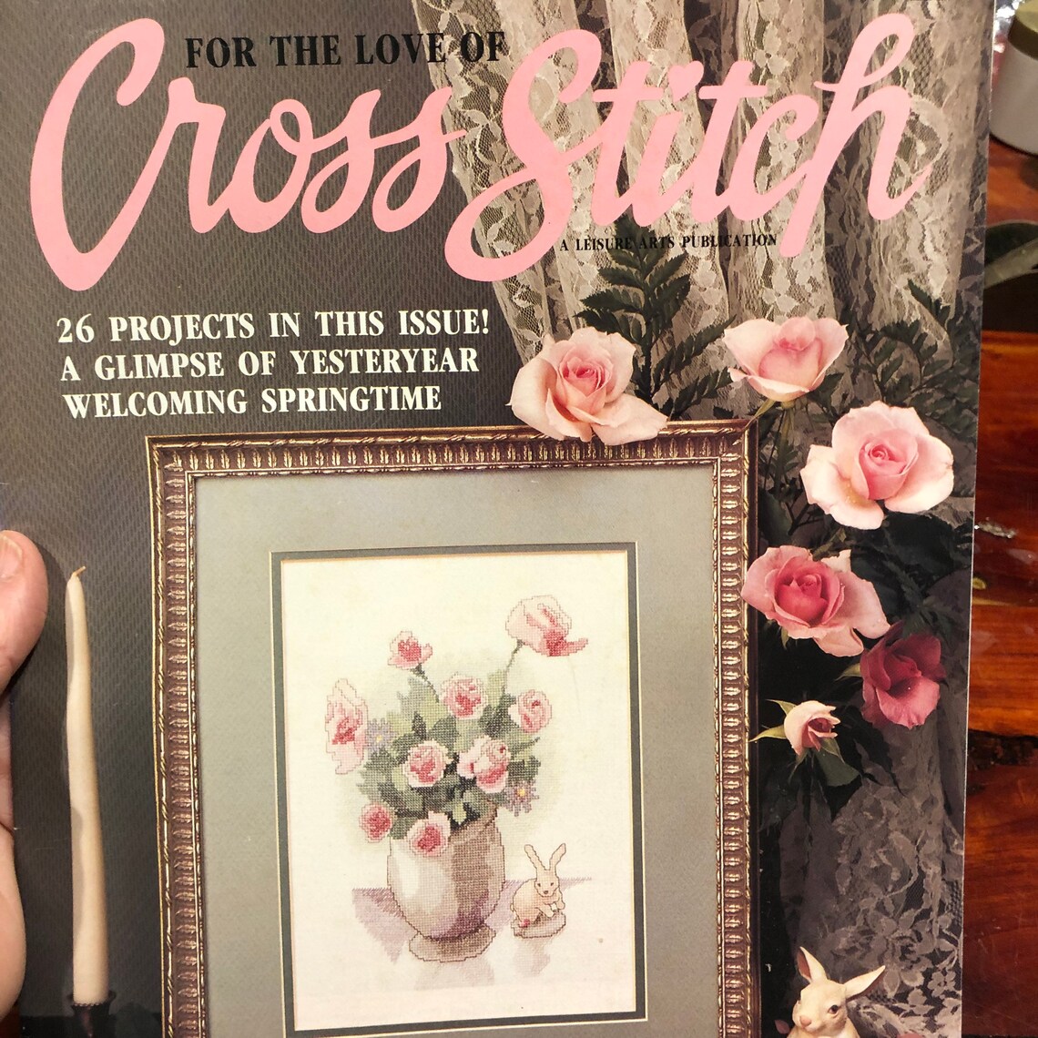 Country Stitch or for the Love of Cross Stitch...magazine Back - Etsy