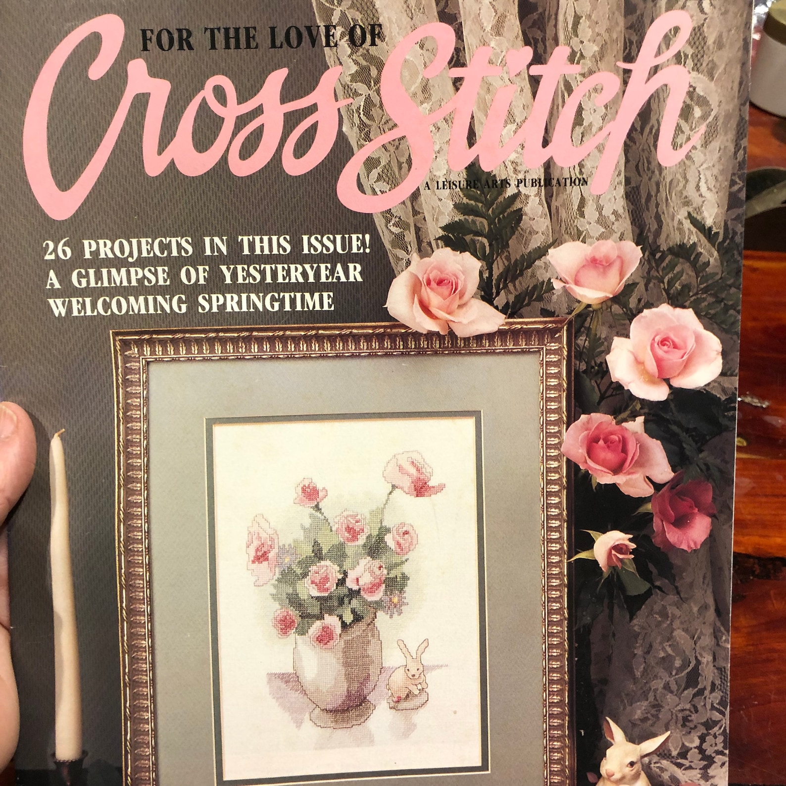 Country Stitch or for the Love of Cross Stitch...magazine Back - Etsy