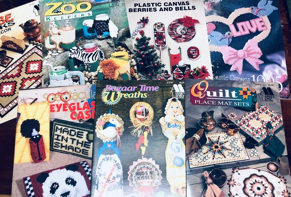 Plastic Canvas Patterns.... Choice....home Decor..gifts to - Etsy