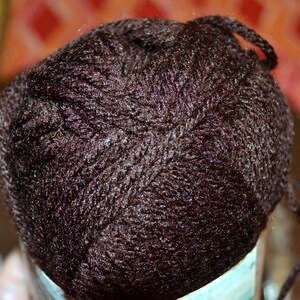 Yarn Patons Canadiana Chocolate Brown - Etsy
