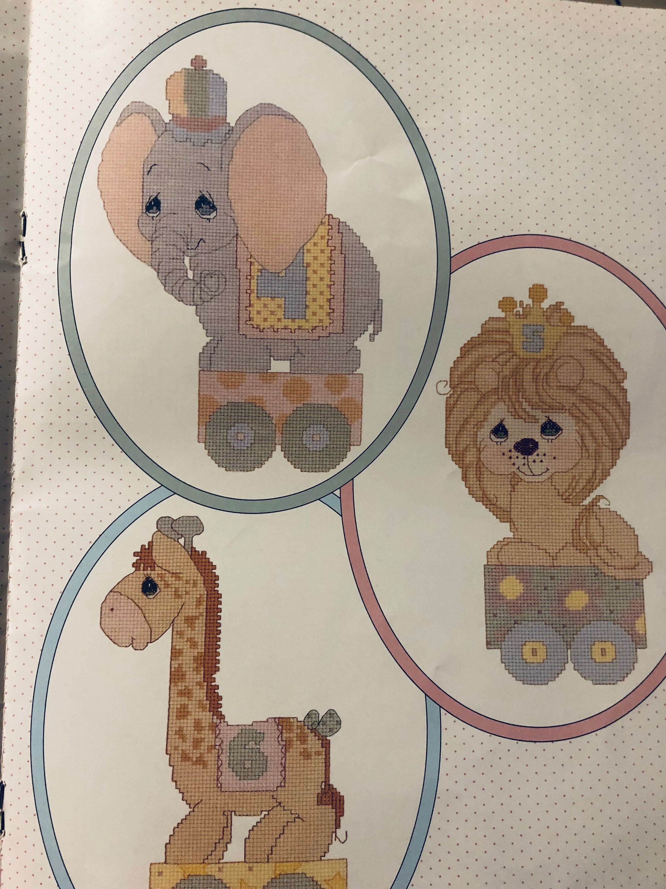 A Parade of Birthday Wishes Cross Stitch...precious Moments…....12 ...