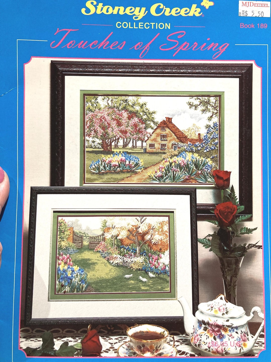 Stoney Creek Collection Cross Stitch "touches of Spring”...book 189 ...