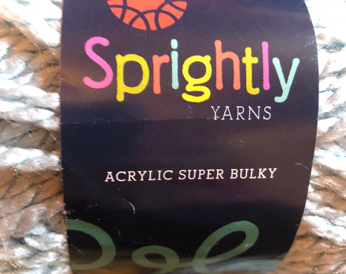 Sprightly Acrylic Super Bulky Yarn....choice of Colors....super Bulky ...