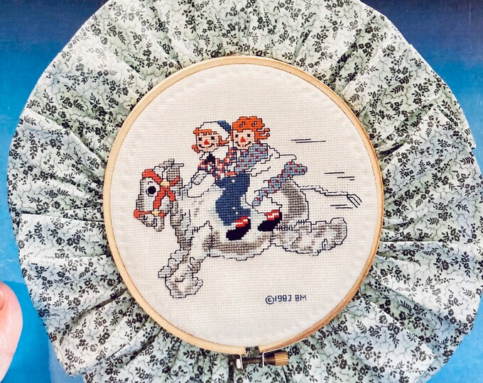 Johnny Gruelle's "raggedy Ann and Andy" Charted Designs for Cross ...