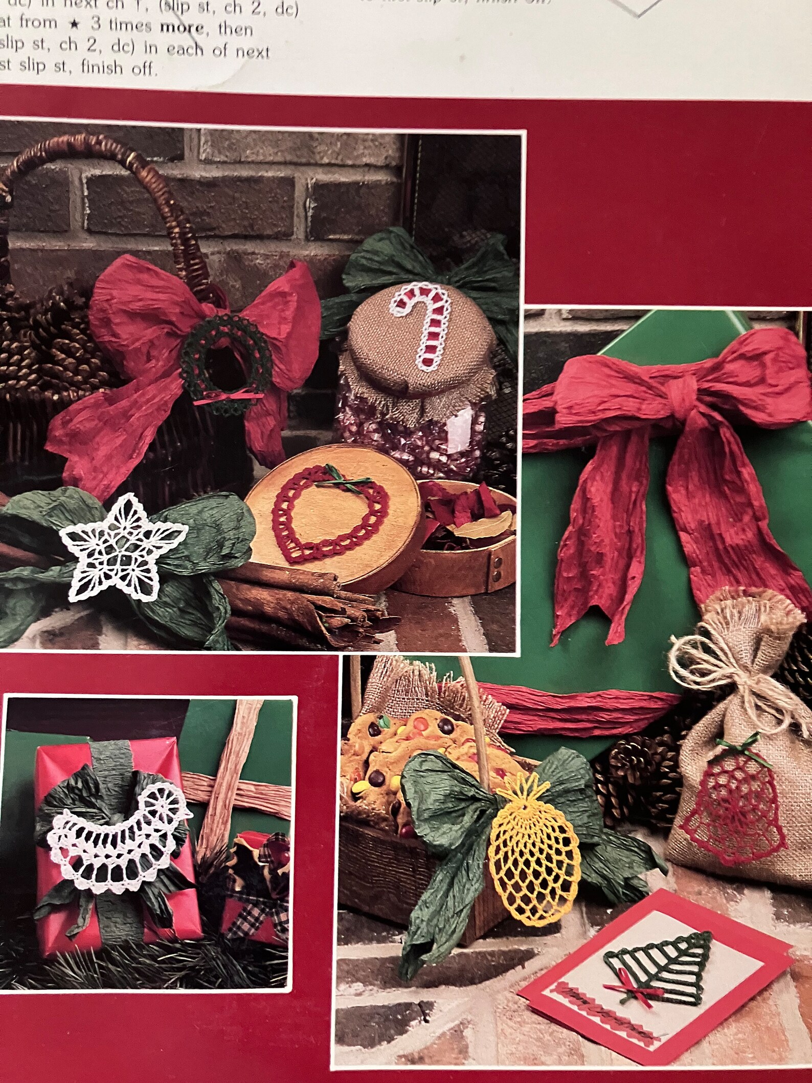 Crocheted Christmas Ornaments 8 Designs by Anne Halliday....leisure ...