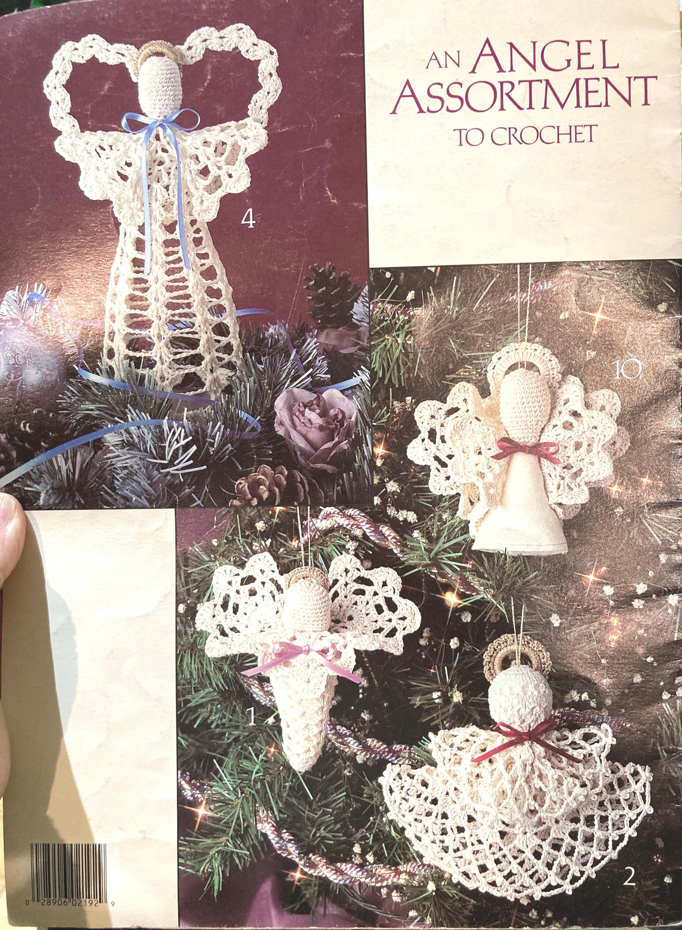 An Angel Assortment to Crochet Pattern Leaflet…13 Designs…gifts to Make ...