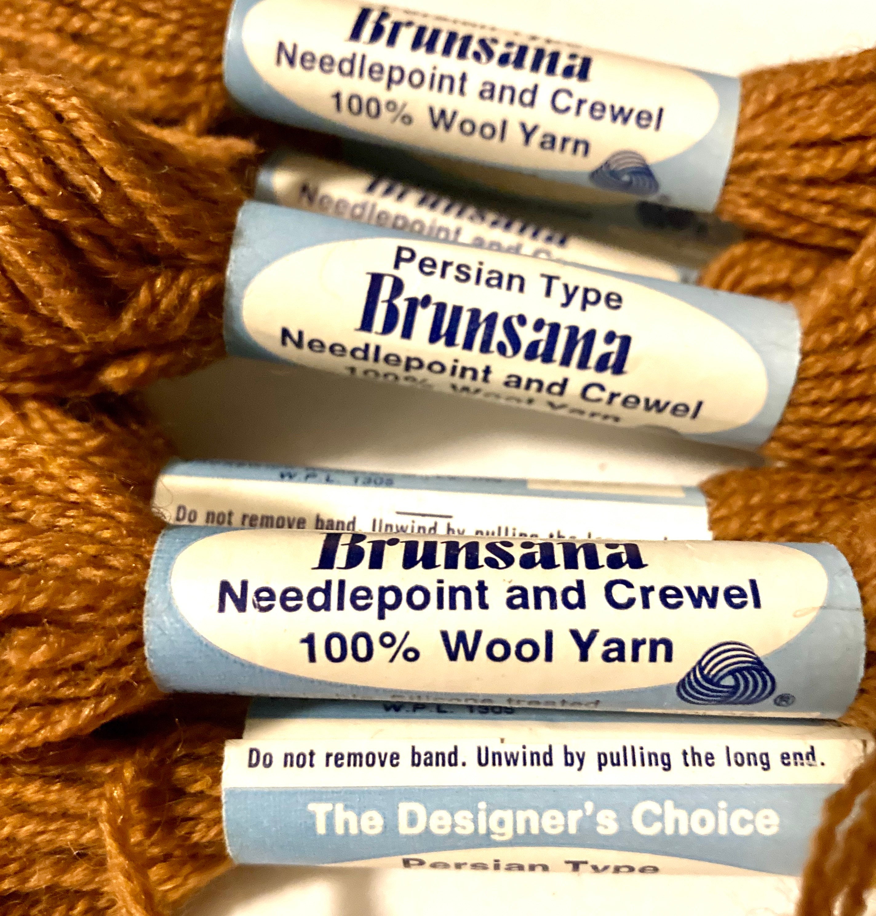 Brunsana Persian Type Wool Yarn....tapestry Yarn..light Brown ...