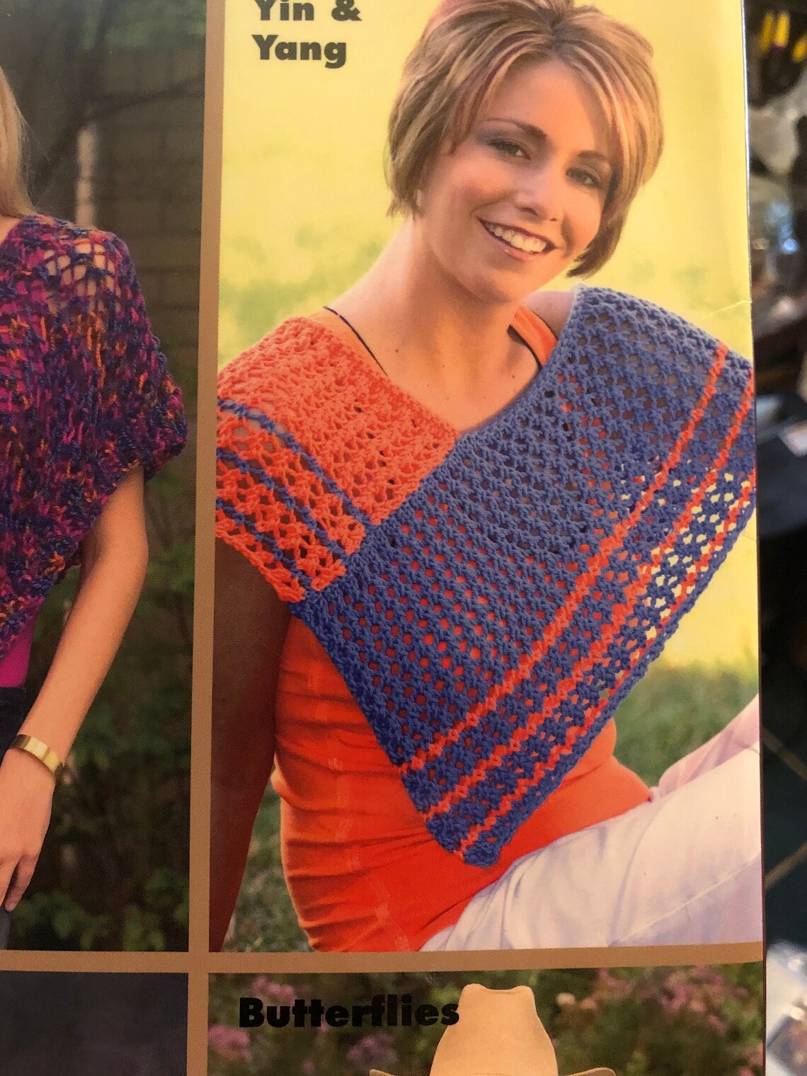 Knit Ponchos Knitting Pattern book...Designed by George | Etsy