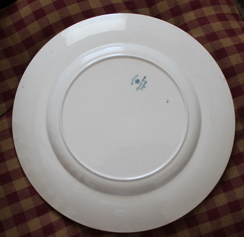 Beautiful Vintage Pareek Johnson Bros England 10 1/2" Dinner Plate - Etsy