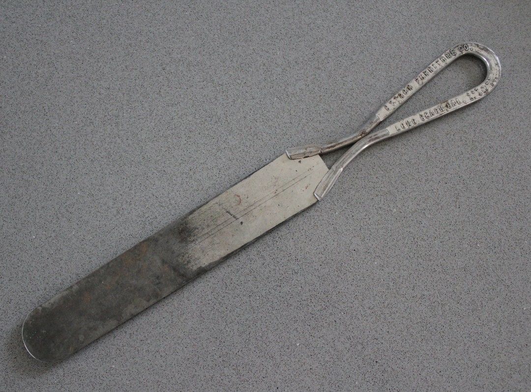 Vintage Advertising Metal Spatula Cytron Furniture Co. Long Beach, Cal ...