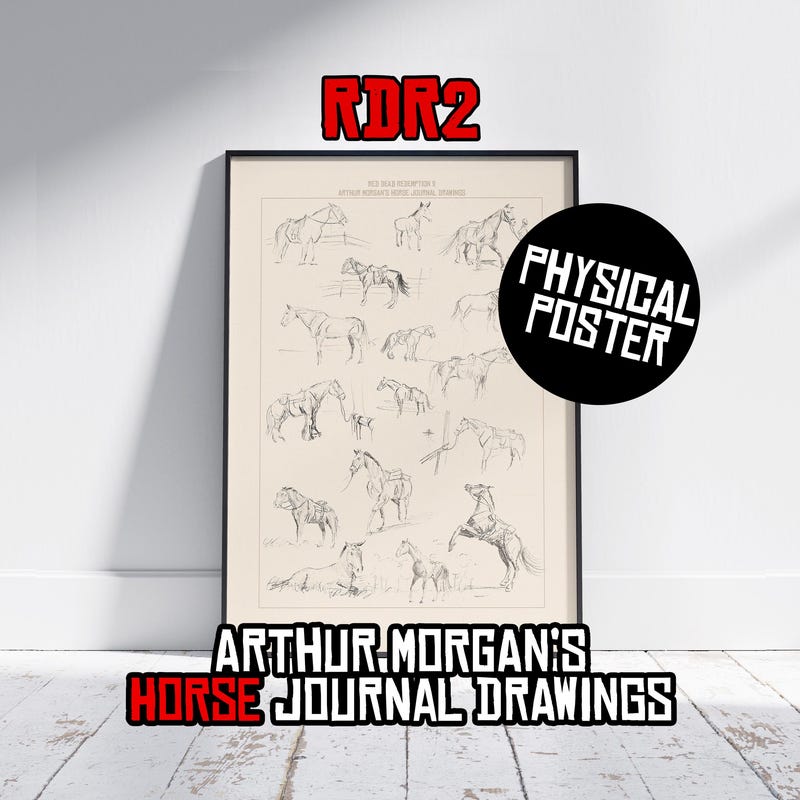 Arthur Morgan Style Journal - Etsy