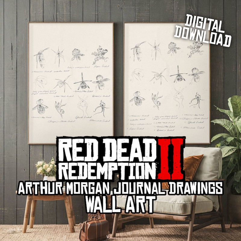 Arthur Morgan Journal - Etsy