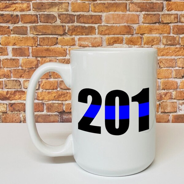Police Coffee Mug Etsy
