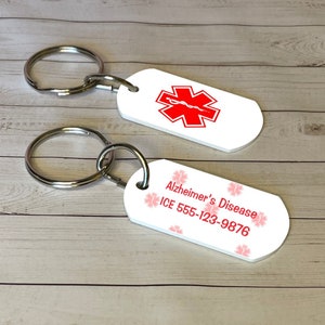 Medical Alert Necklace Personalized for Kids or Adults With Choice of ...