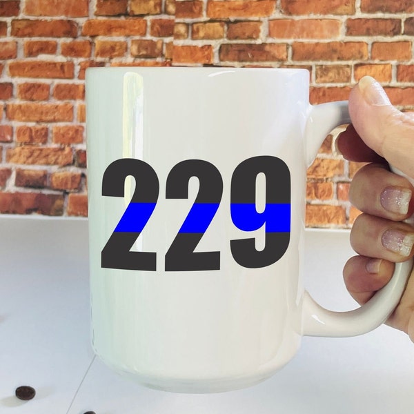 Police Coffee Mug - Etsy