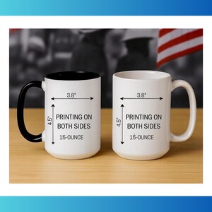 Firefighter Mom Coffee Mug, Thin Red Line, 15-ounce Ceramic Cup - Etsy
