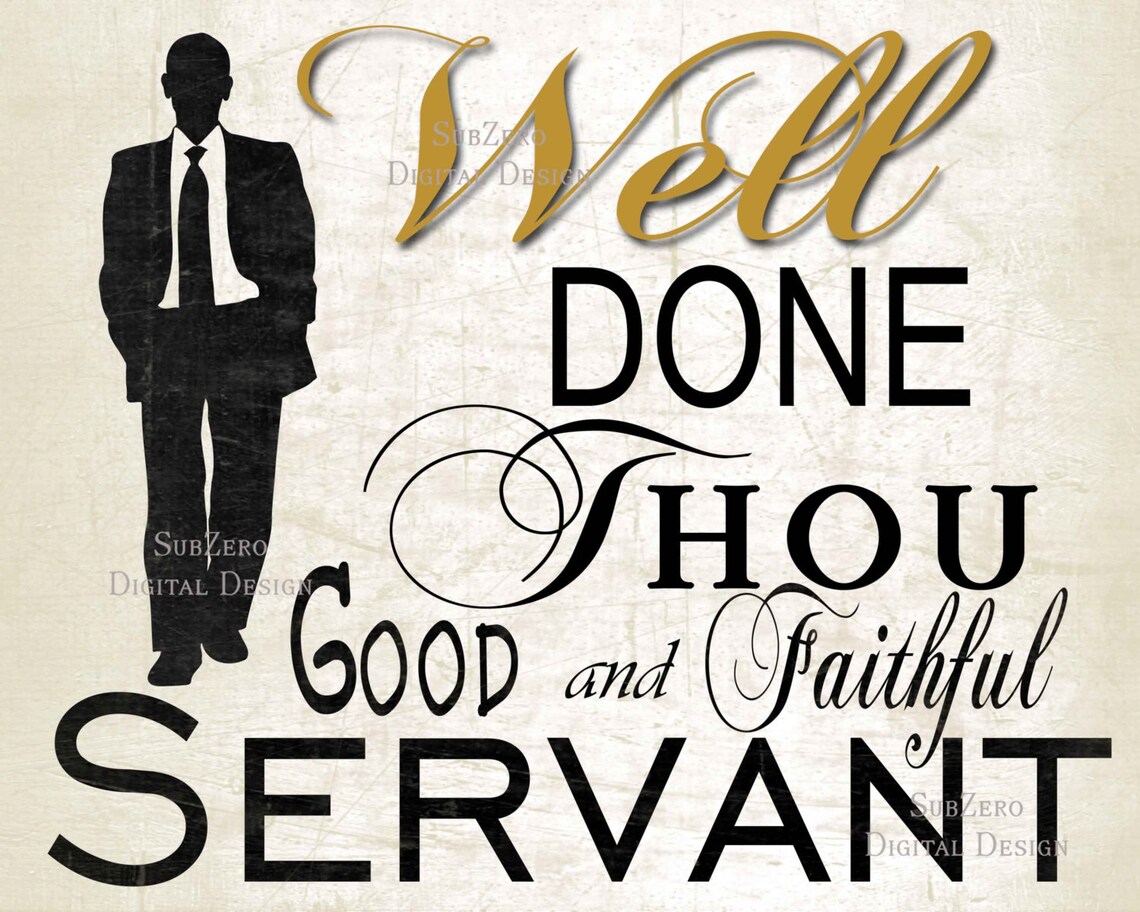 LDS Missionary, well Done Thou Good and Faithful Servant 8x10 Digital ...