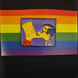 Bart Simpson Pin - Etsy