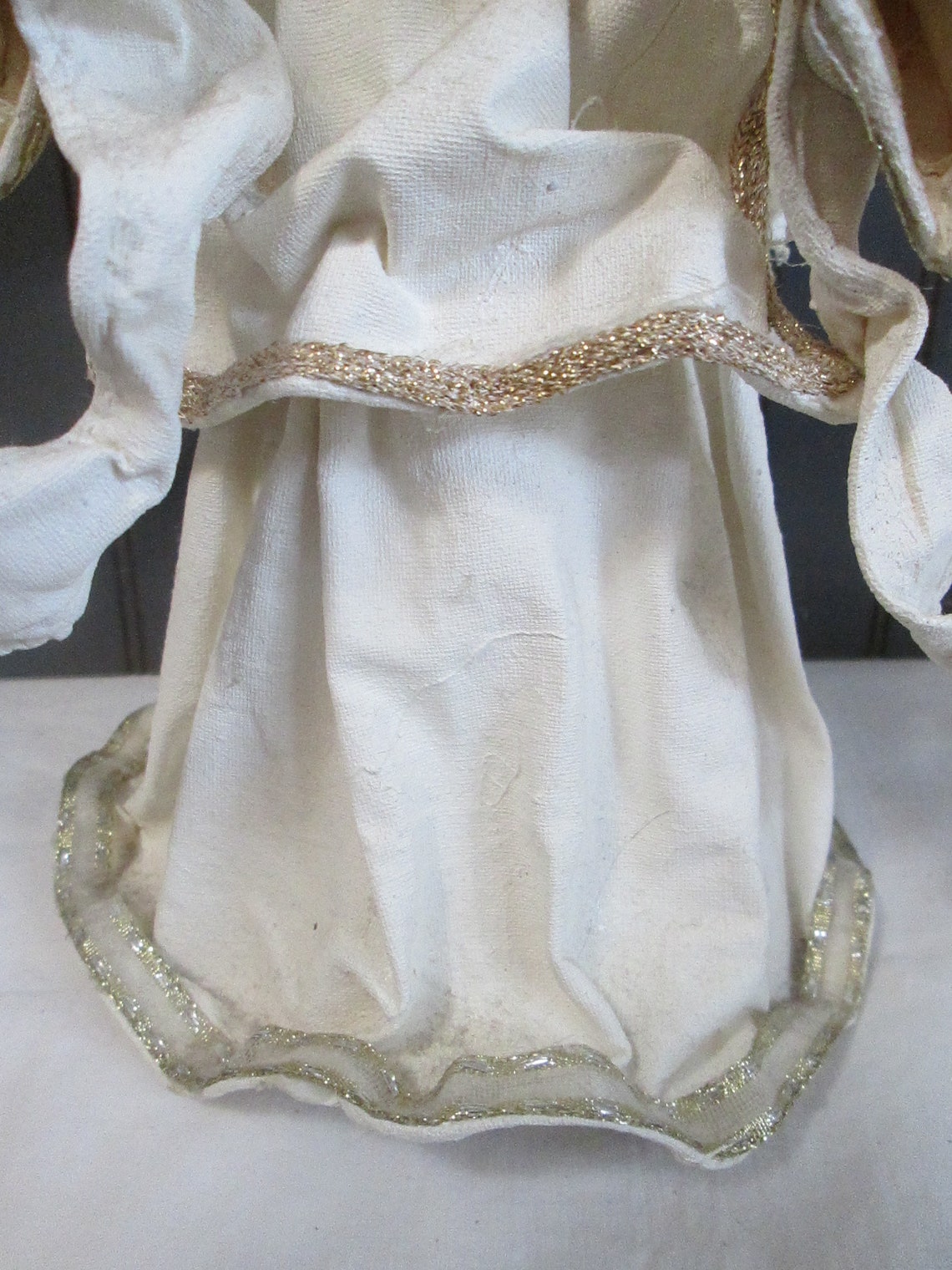 Hardened Fabric Angel Tree Topper Christmas Tree Topper - Etsy