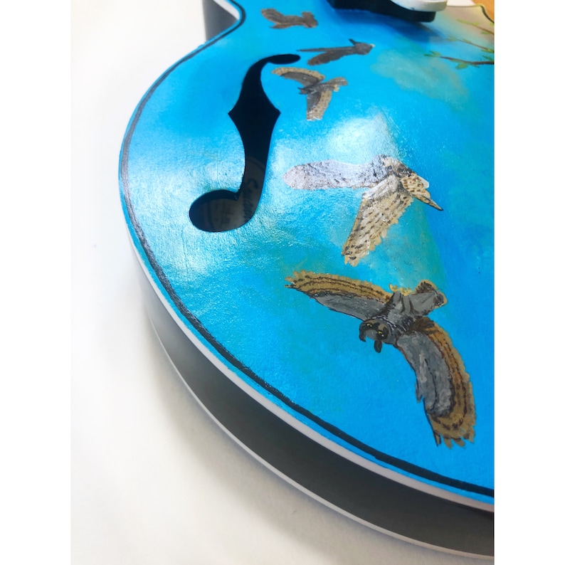 Custom Order Hand-Painted Mandolin | Etsy