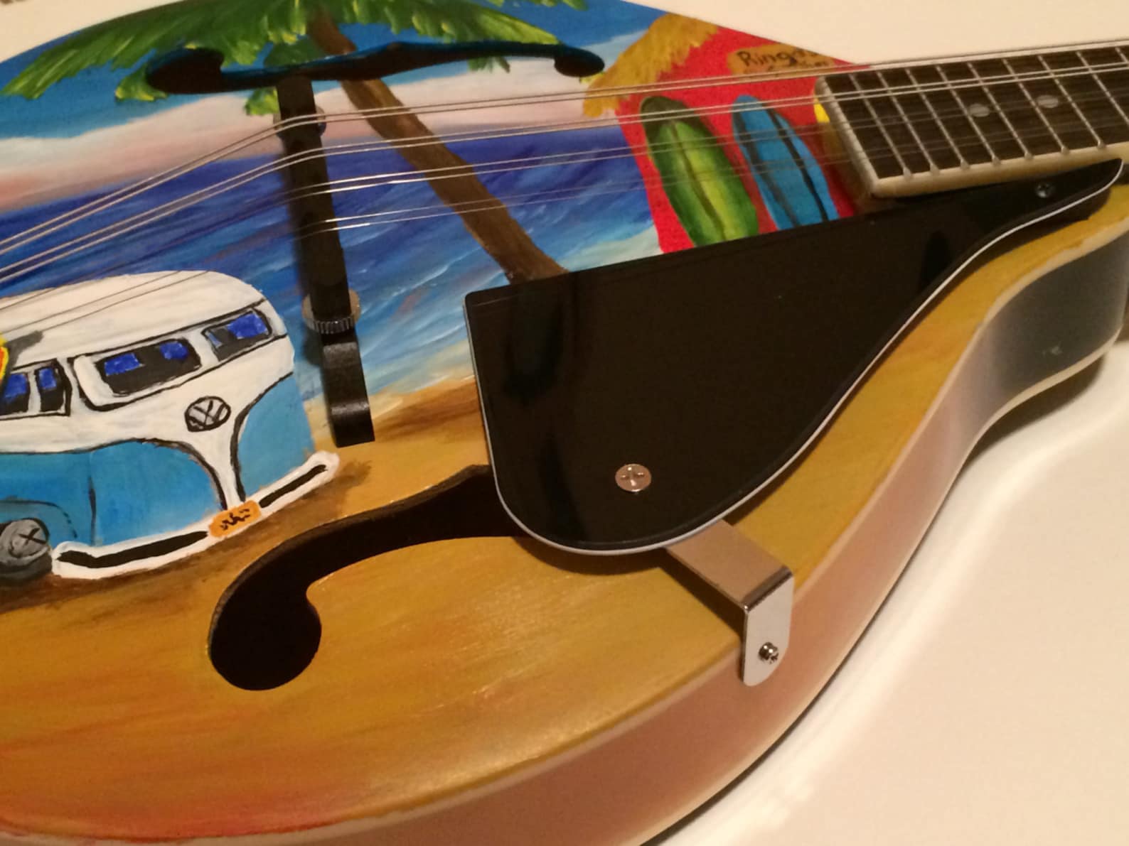 Custom Order Hand-Painted Mandolin | Etsy