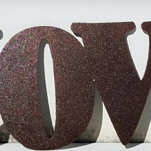 Metal Love Sign - Metal Letters - Metal Wall Art - Live Laugh Love ...