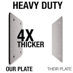 Come and Duck Me Duck Duck off Road Front License Plate for off Road ...