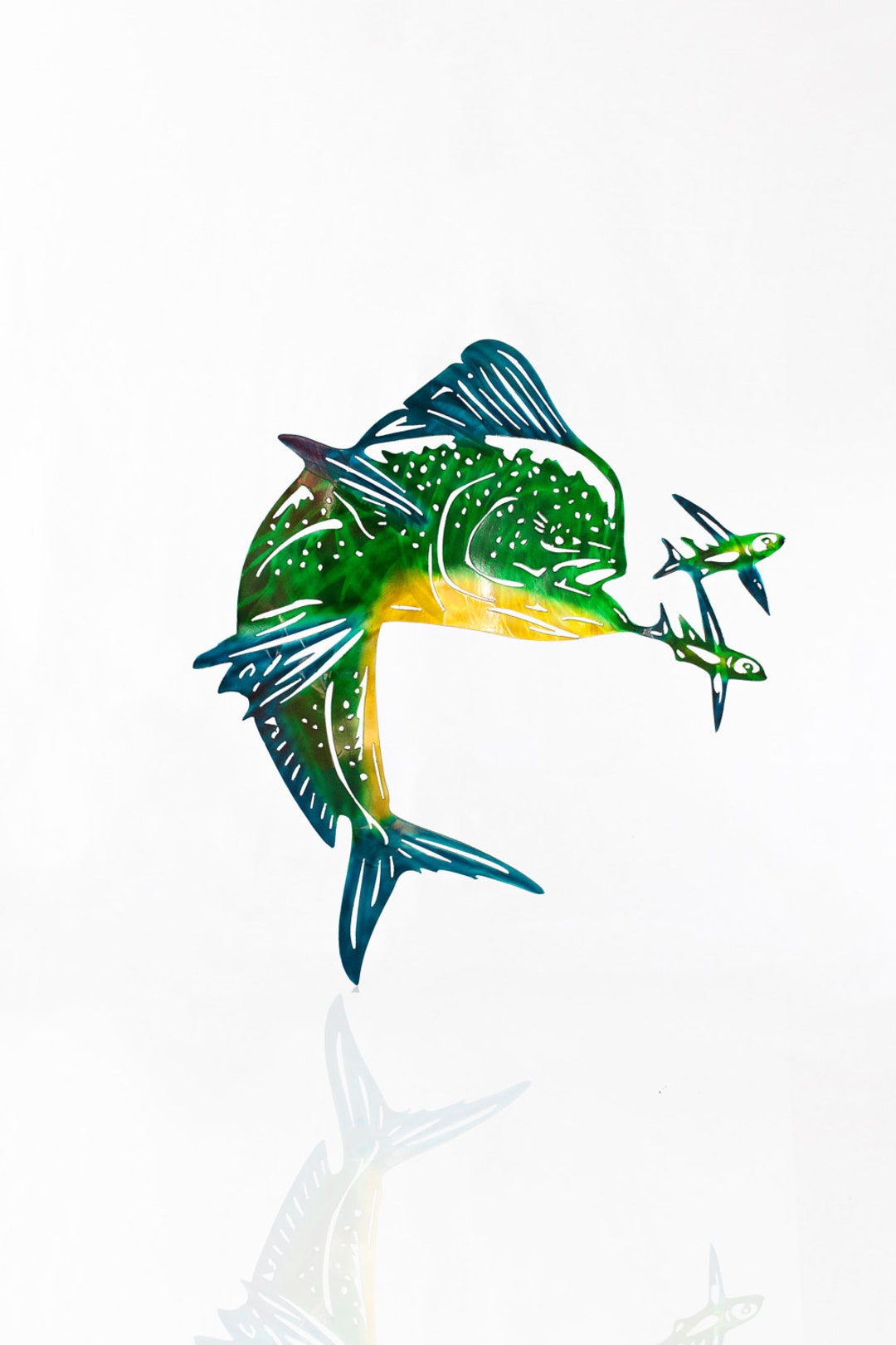Mahi Mahi Wall Art, Mahi Metal Art, Dorado Art, Metal Ocean Art, Father ...