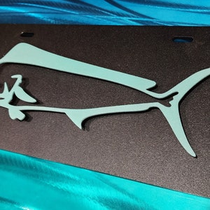 Mahi Front License Plate, Fishing License Plate Novelty Car or Truck ...