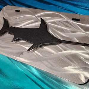 Marlin or Swordfish Front License Plate, Bill Fish License Plate ...