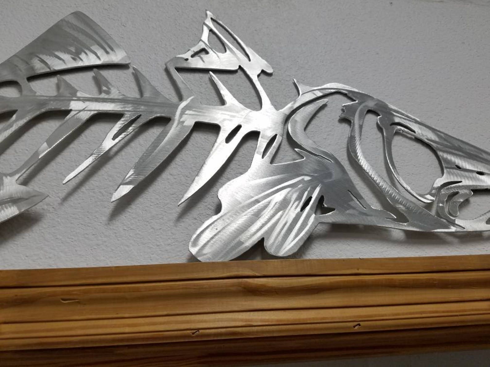 Snook Wall Art, Snook Skeleton Hanging, Aluminum Metal Art, Metal Snook ...