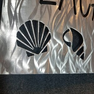 Beach House Sign, Beach Decor, Beach Sign, Beach House Decor, Metal Art ...