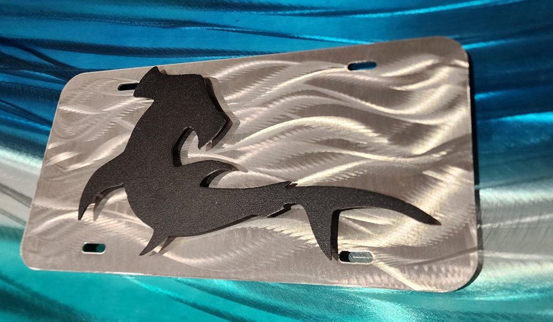 Hammerhead Shark Front License Plate, Fishing Novelty Plate, Shark ...
