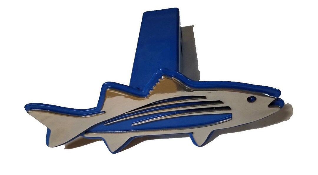 Striper Hitch Plug, Striped Bass Tow Hitch Cover, Trailer Hitch for ...