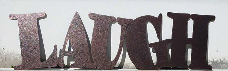 Metal Laugh Sign Metal Letters Metal Wall Art Live Laugh - Etsy