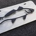 Redfish License Plate, Steel Fisherman Gift - Etsy