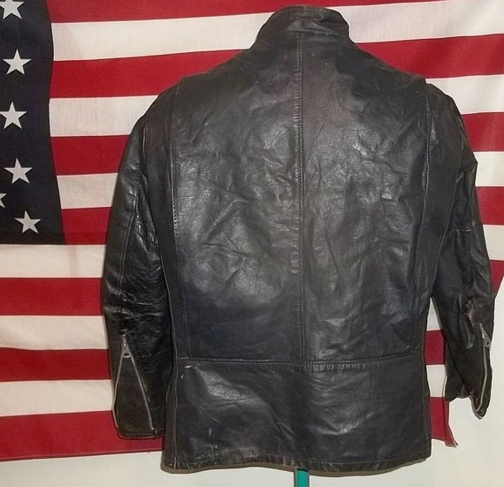 Brooks cafe racer jacket with Serval zippers 1960s vi… - Gem