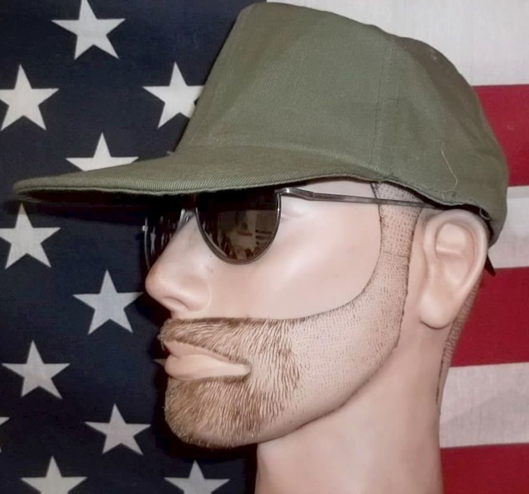US Army Field Cap Hot Weather Durapress OG-507 Fabric Olive - Etsy