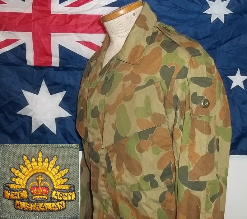1990s Australian Army BDU combat shirt AUSCAM OzCam DCPU bunny | Etsy